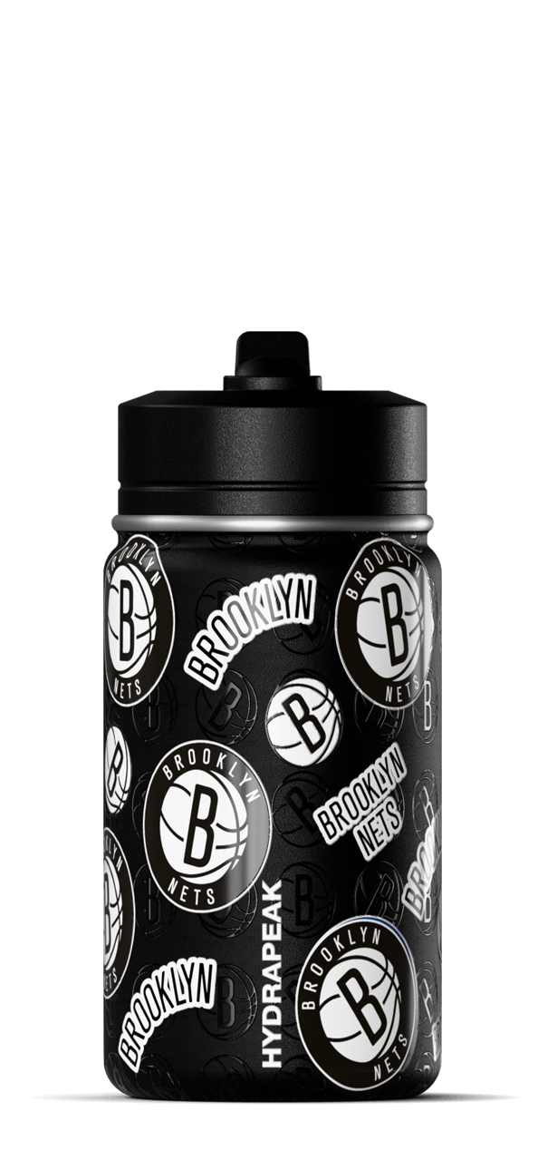 NBA 14oz Kids Water Bottle with Straw Lid – HydraPeak