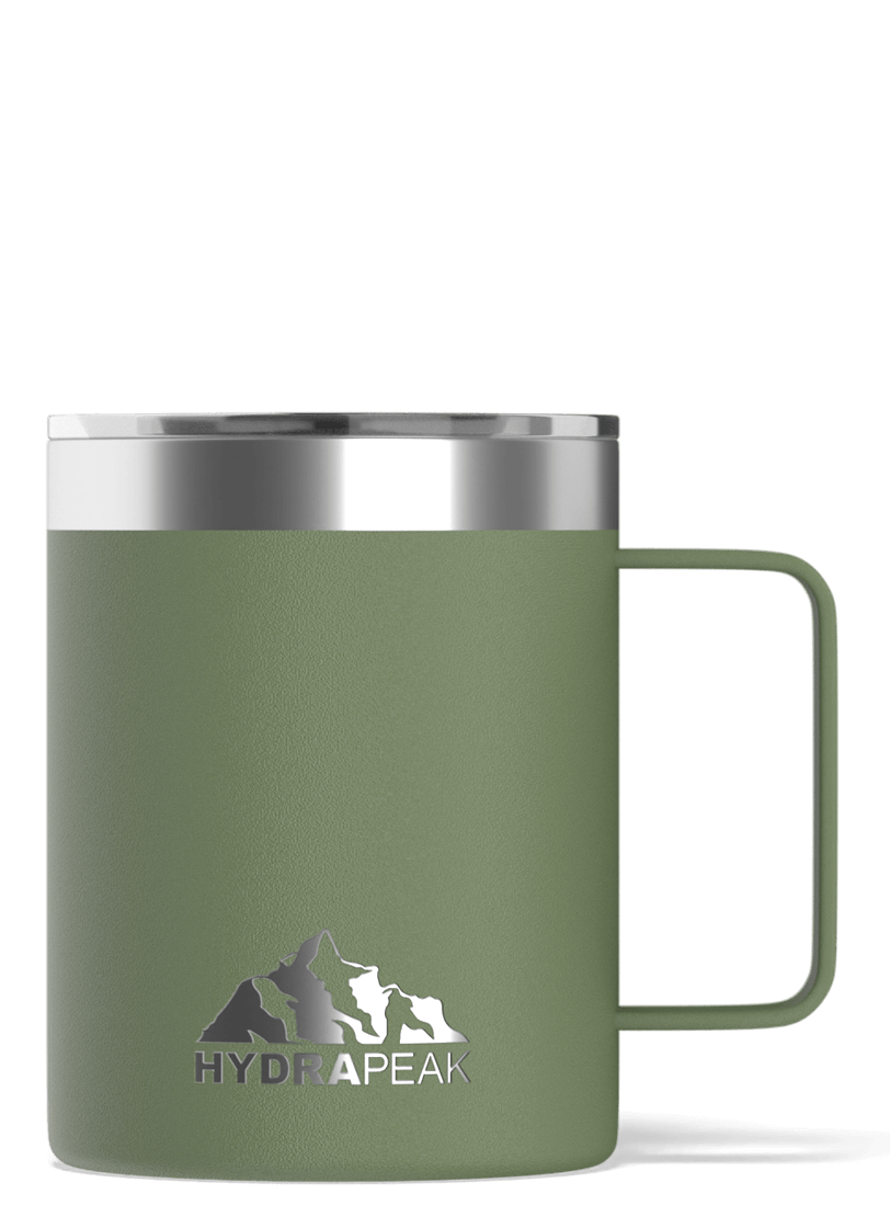 14oz Insulated Coffee Mug with Handle – HydraPeak