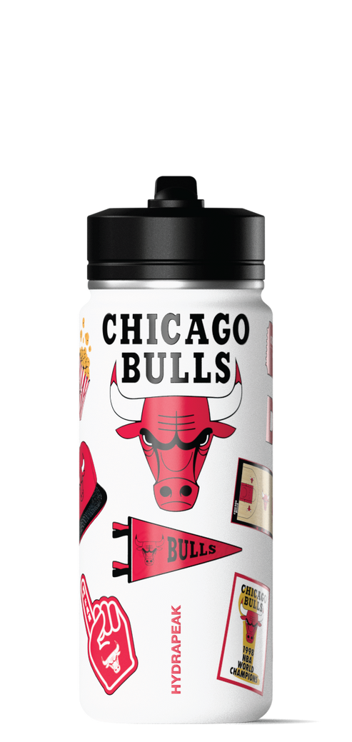 NBA 20oz Active Insulated Water Bottle with Straw Lid & Handle – HydraPeak