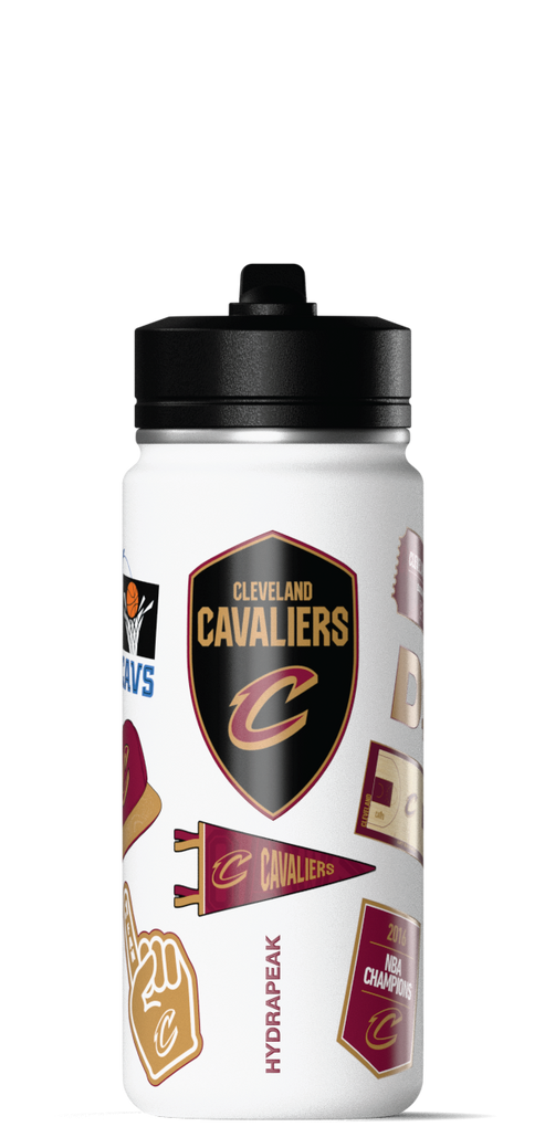 NBA 20oz Active Insulated Water Bottle with Straw Lid & Handle – HydraPeak